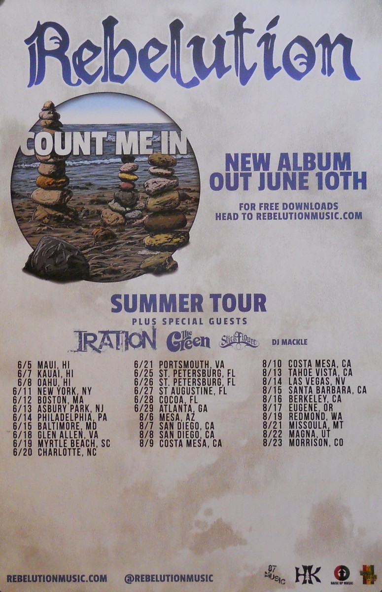 Rebelution Count Me In The 2024 Good Vibes Cali Tour Kicks Off