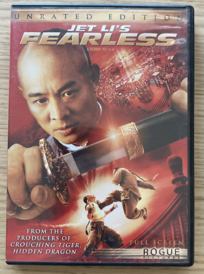 Fearless (DVD, 2006,Full Frame) Jet Li 25193168429| eBay