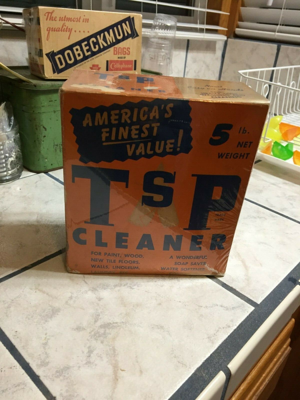 Original TsP Cleaner Adv. Box/full 1940's - 1990's | eBay