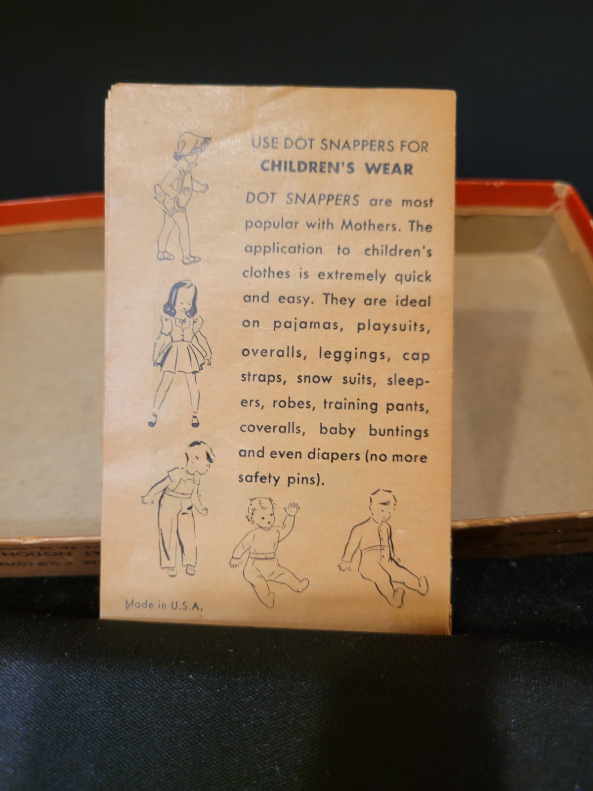 Dritz Dot Snappers Kit made in New York, NY vintage great condition ...