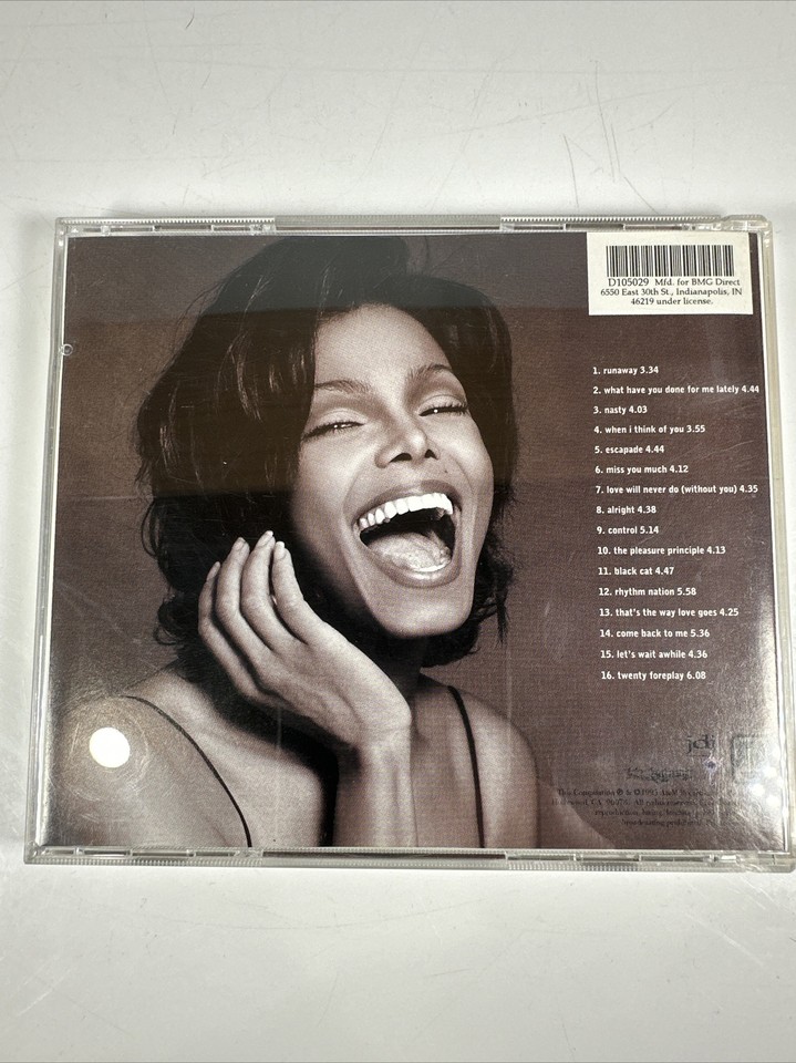 Janet Jackson - Design of a Decade 1986-1996 (CD, 1996) | eBay