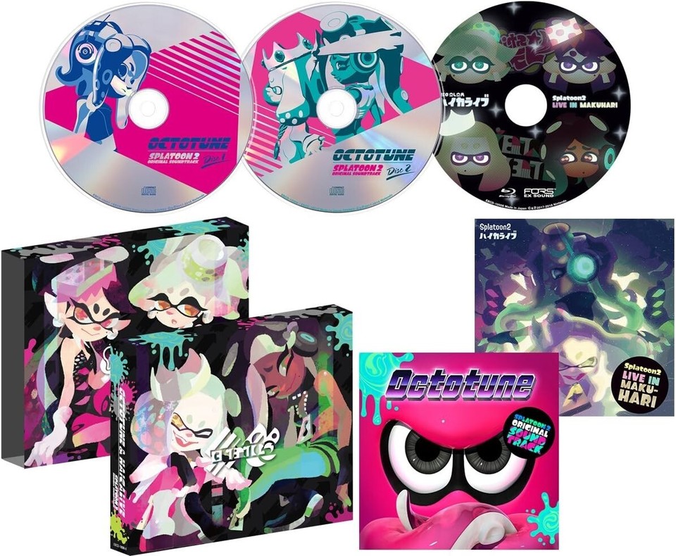 Splatoon2 Original Soundtrack -Octotune- Limited Edition 2CD + Blu-ray ...