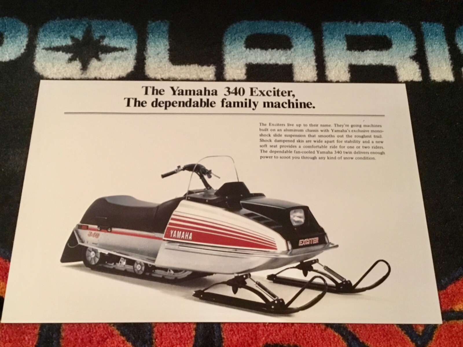 Yamaha 340 Snowmobile