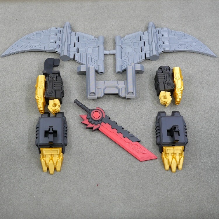 3D Print Hand Foot Weapon Wing Upgrade Kit For Legacy Core Dinoking ...