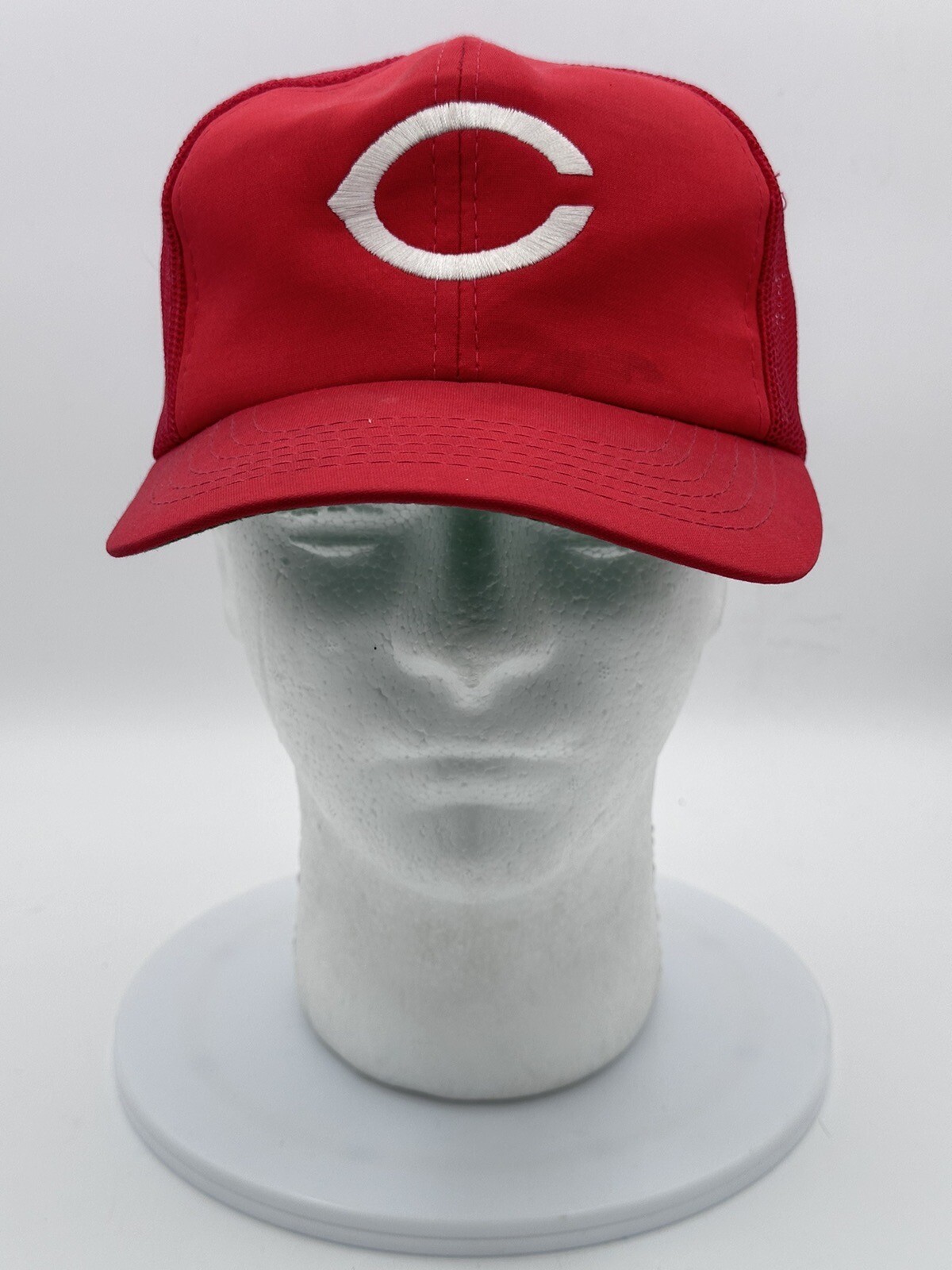 Vintage Original 1980s CINCINNATI REDS MLB Sports Specialties Mesh Back ...