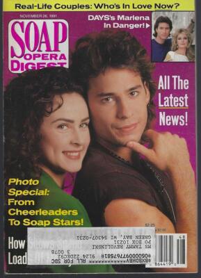Soap Opera Digest November 26, 1991 AW Alla Korot Ricky Paull Goldin ...