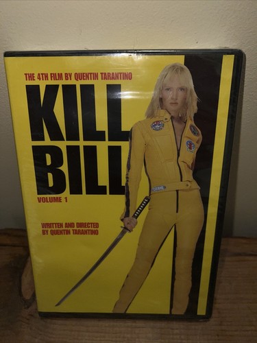 Kill Bill DVD Volume 1 original case package pre view Sealed, Special ...