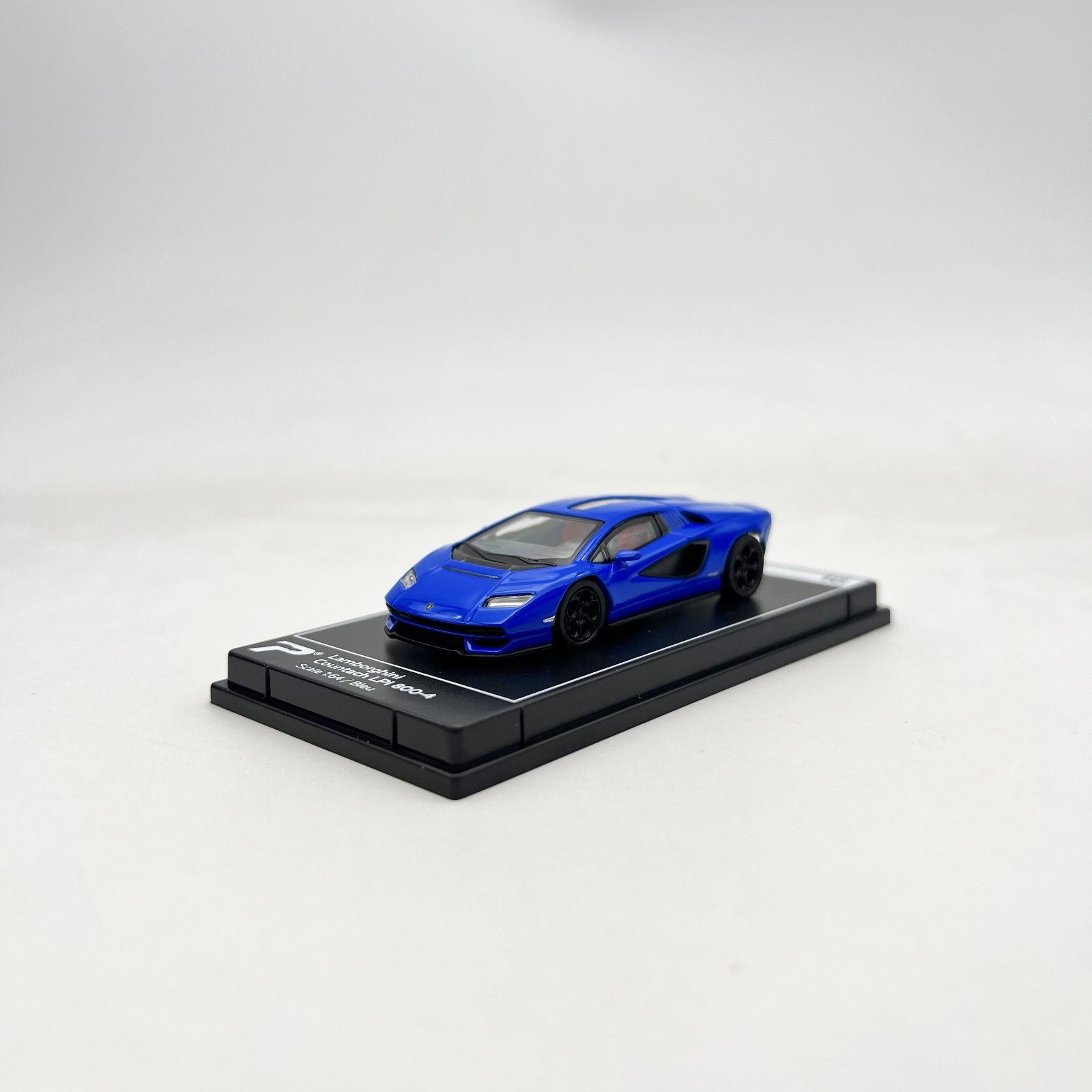 PosterCars 1:64 Lamborghini Countach LPI 800-4 Blue Hypercar League ...