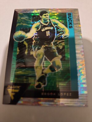 2020-21 Panini Flux Silver Pulsar Prizm Card SP #99 Brook Lopez | eBay
