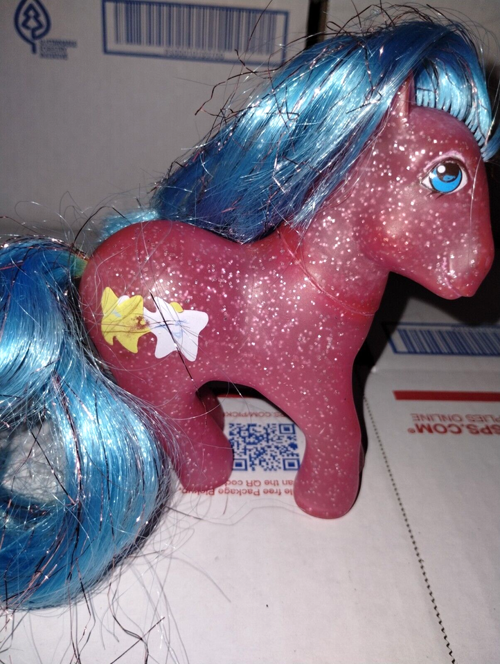 My Little Pony Star Dancer Sparkle Pony w/Blue Tinsel Hair. | eBay