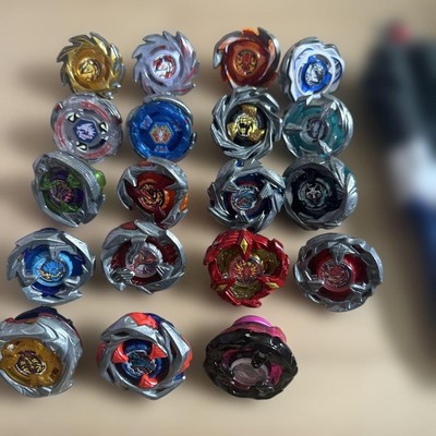 Beyblade X Lot 19 Tops 1 Bay Battle Pass 3 String Launchers 2 Grips ...