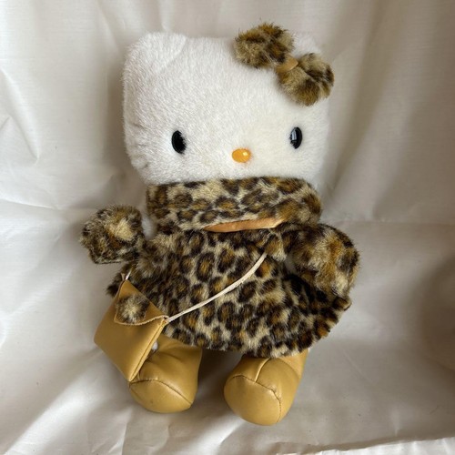 Hello Kitty Leopard Print Coat Plush | eBay