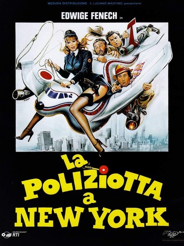 La poliziotta a New York (DVD) Edwige Fenech Aldo Maccione Renzo ...