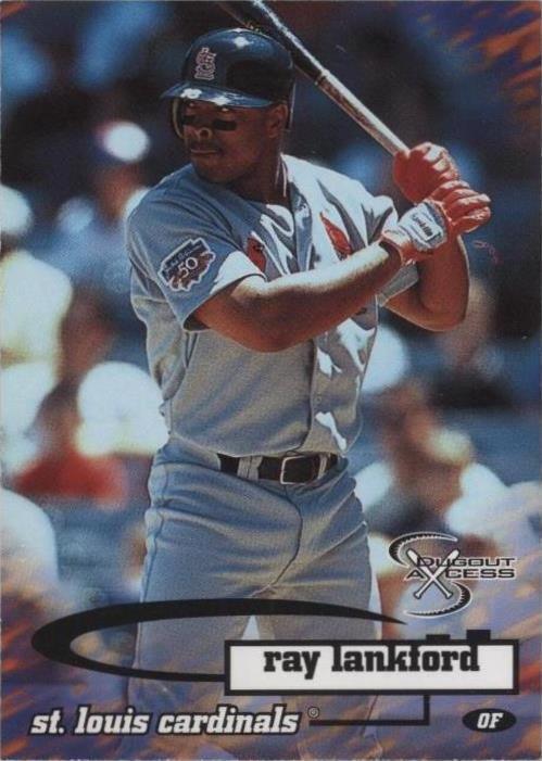 1998 Skybox Dugout Axcess - Ray Lankford #42 for sale online | eBay