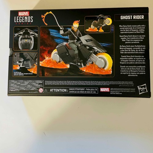 Marvel Legends Ghost Rider (Danny Ketch) with Motorcycle Action Figure ...