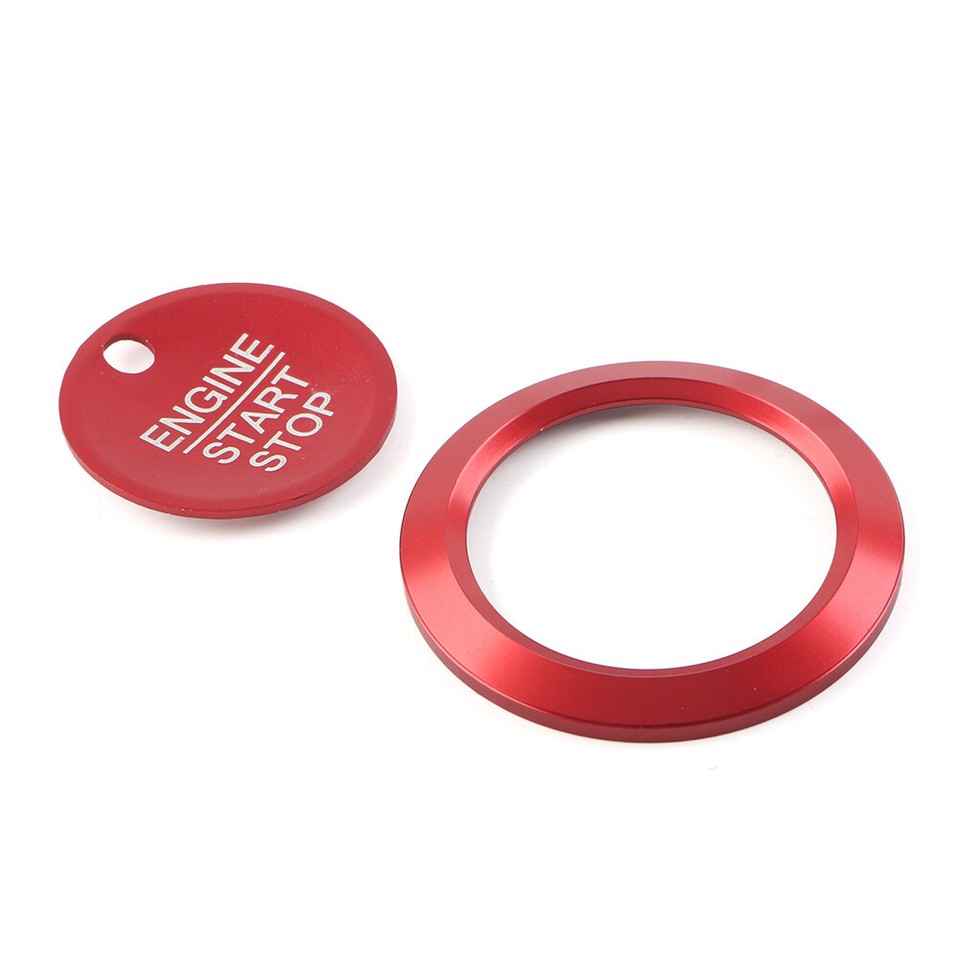 Engine Start Stop Switch Button Cover Trim Fit Ford F150 Raptor 2015 ...