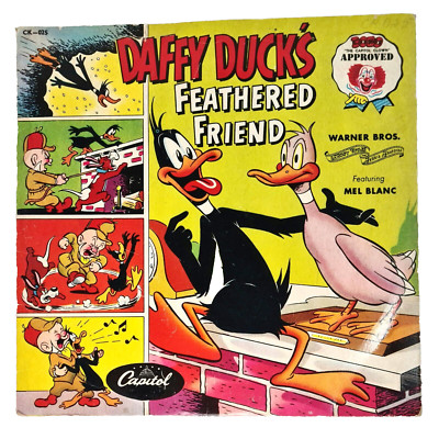 Loony Tunes Mel Blanc DAFFY DUCK'S FEATHERED FRIEND CK-025 Shellac ...