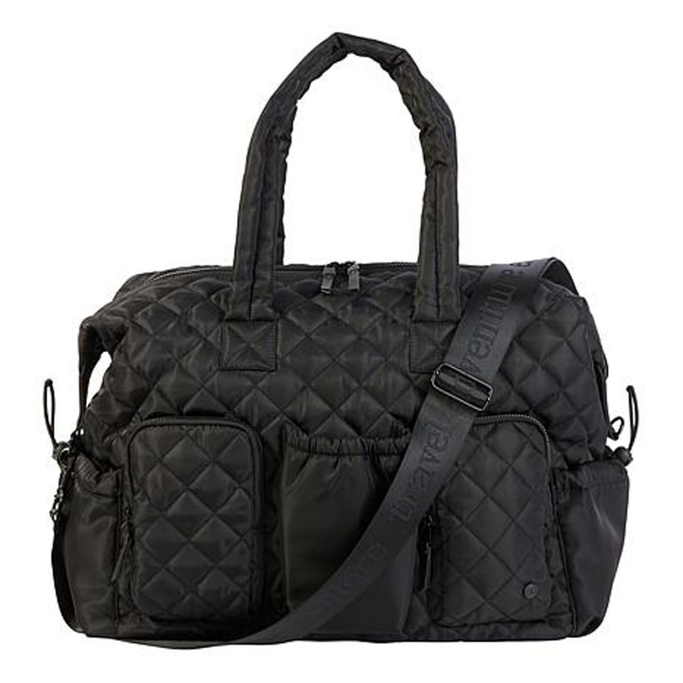 Samantha Brown Luggage To-Go Quilted Weekender Carry-On Travel Bag ...