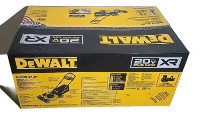 NEW SEALED! DEWALT DCMWP233U2 21.5 in. 20-V XR Push Lawn Mower w/2 ...