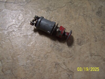 Farmall Tractor Various Models A H M Push - Pull Ignition Switch Used ...