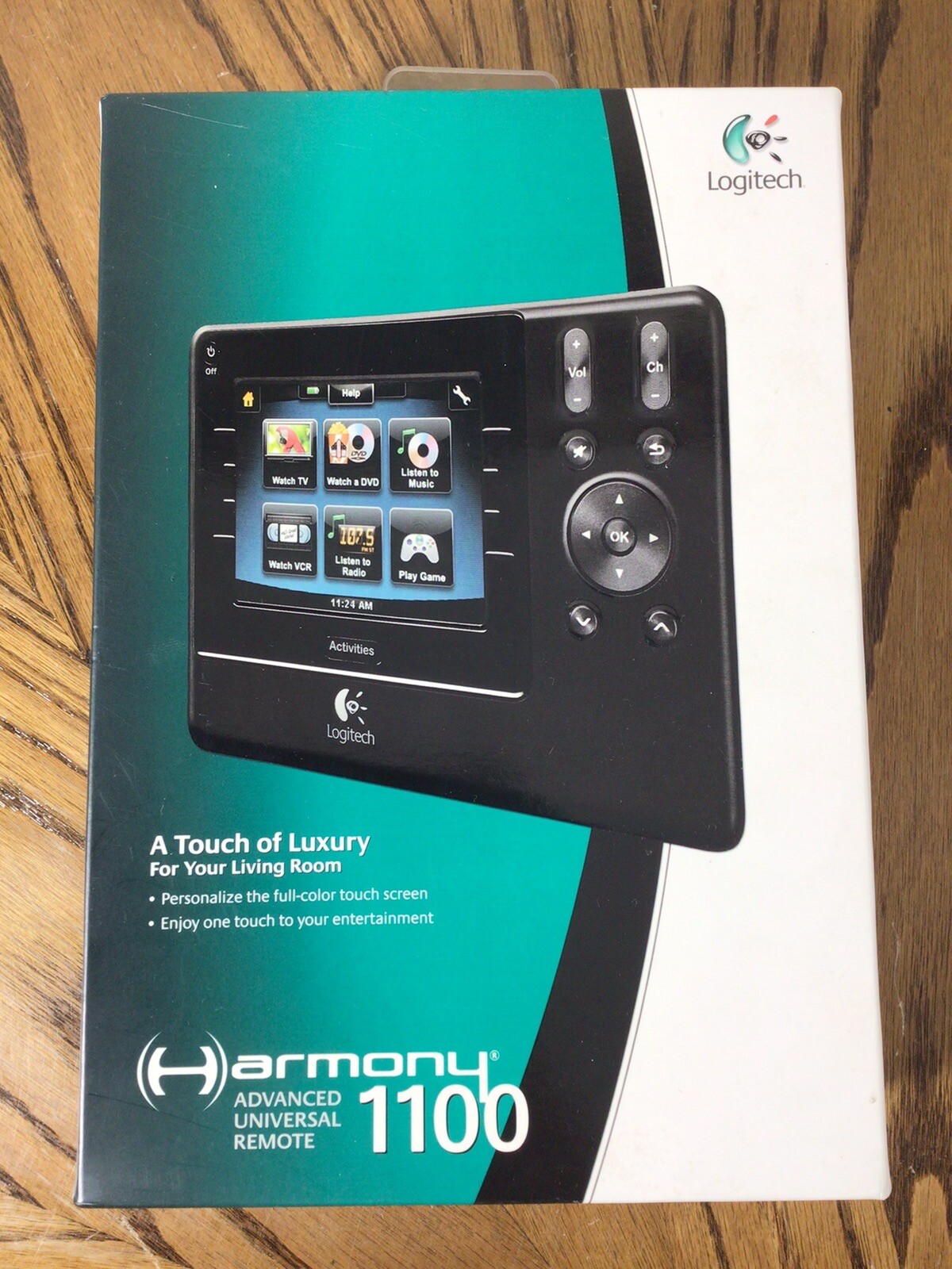 Logitech+Harmony+1100+Universal+Remote+Control+-+Black for sale online ...