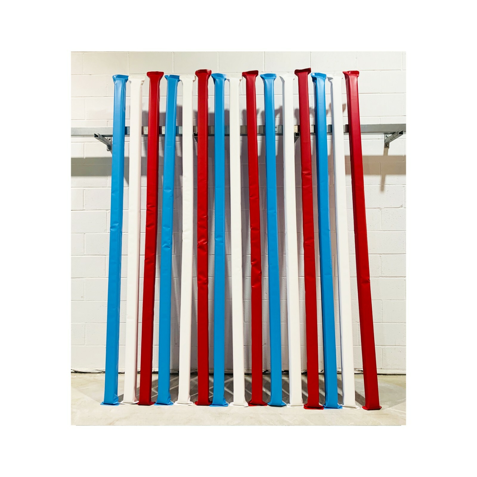 Set of 6 Soft pole Flexi Pole 3m - Showjump Pole - Top Quality Made in ...