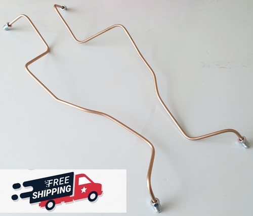 New Cunifer Rear 1Pair Brake Pipes For Fiat 500 from 2007-2022/DRUM ...