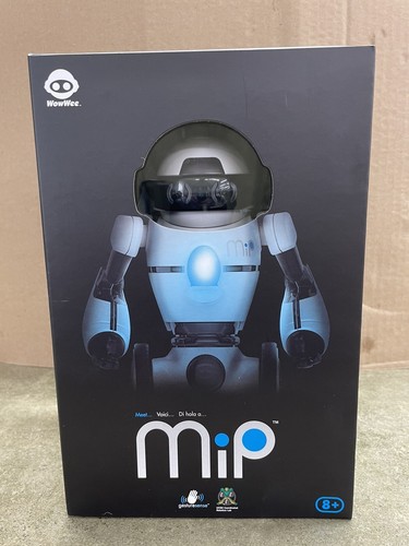 MiP The Robot WowWee White Black Motion Gesture Tricks Balance Control ...