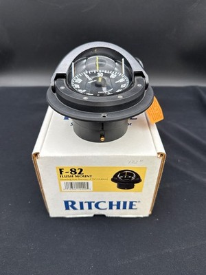 Ritchie F-82 Voyager Compass Flush Mount | Black | Floor Model | eBay