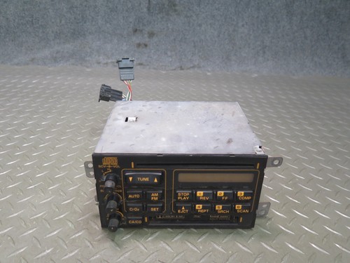 92-93 CHEVROLET CORVETTE C4 CASSETTE RADIO CD PLAYER RECEIVER HEAD UNIT ...