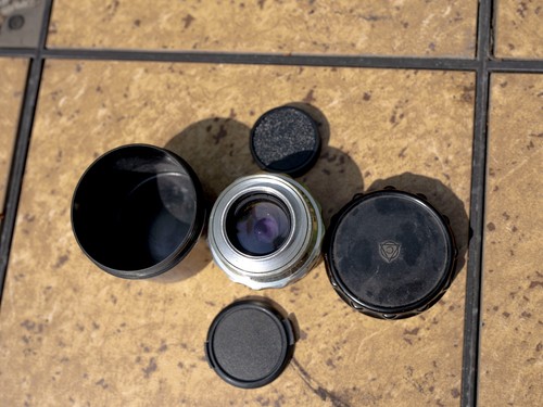 Jupiter-9 2/85 lens M42 Screw Mount Rare Silver Vintage, collectible ...