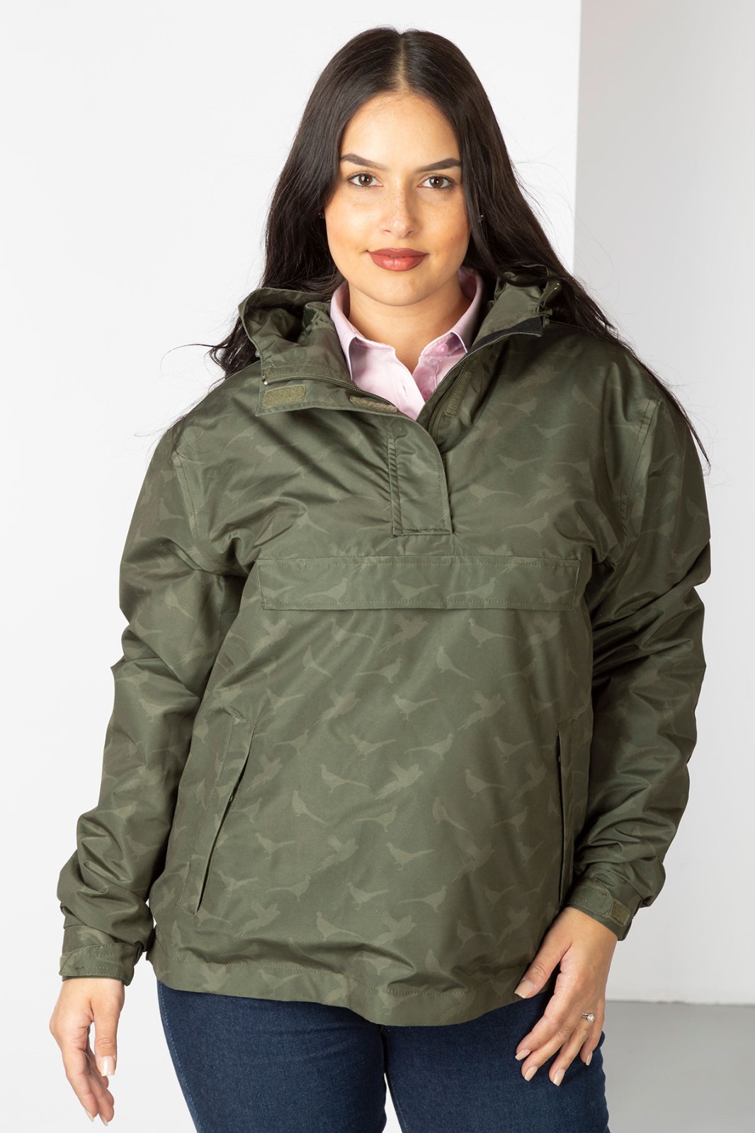 Rydale Ladies Waterproof Smock Overhead Ladies Smocks Jacket Hooded 5 ...