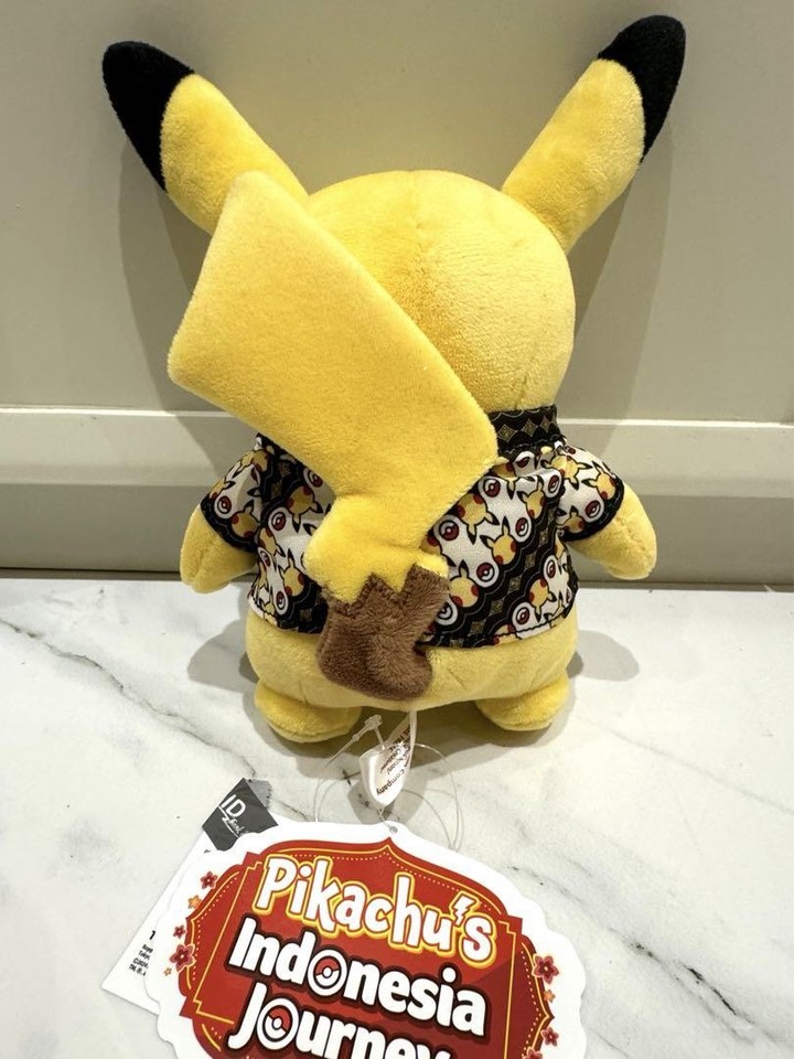 Pokemon Pikachu Plush Batik Costume Indonesia Limited Edition 16cm New | eBay