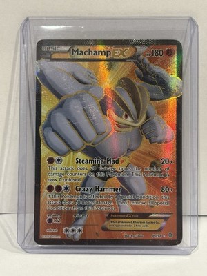 Machamp EX Full Art Holo Card 90/98 XY-Ancient Origins Ultra Rare | eBay