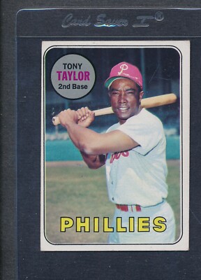 1969 Topps #108 Tony Taylor Phillies EX *7765 | eBay