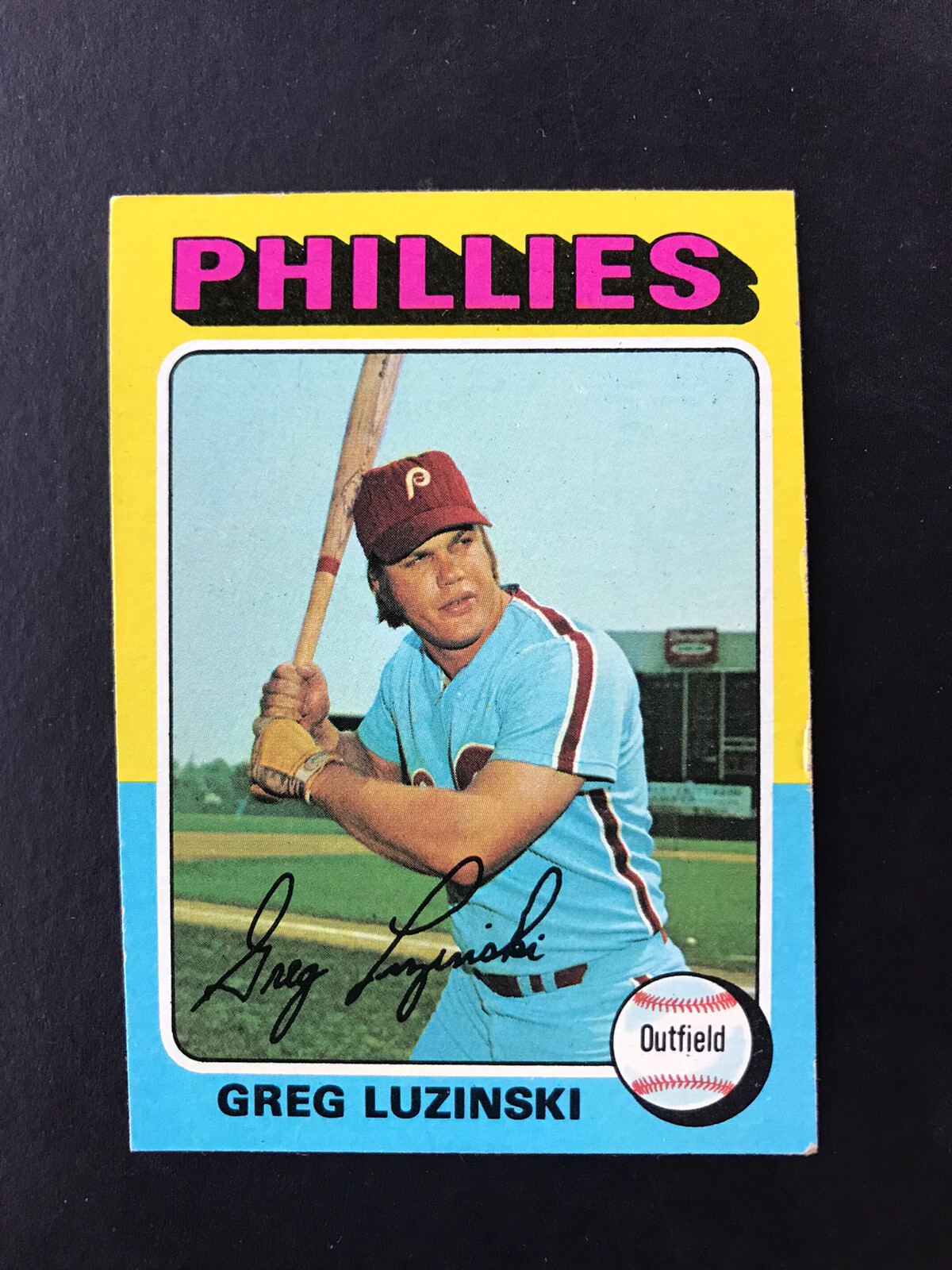 1975 TOPPS # 630 GREG LUZINSKI - PHILADELPLHIA PHILLIES - NM | eBay