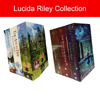 Lucinda Riley Seven sister books collection set pack Angel Tree Love ...