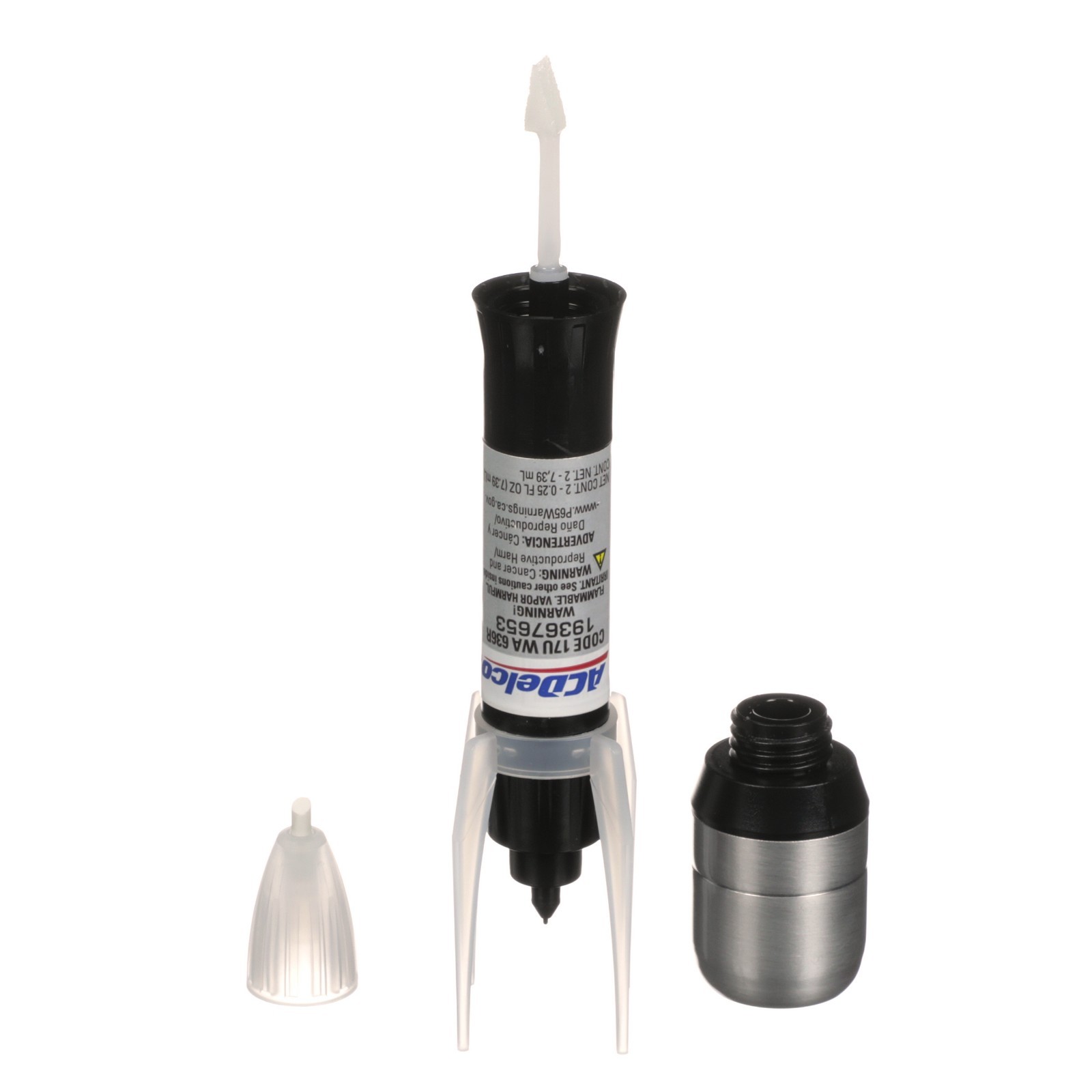 OEM ACDelco 4-In-One Touch Up Paint Switchblade Silver RPO 17U WA636R ...