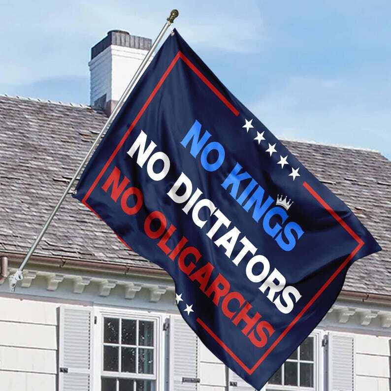 No Kings No Dictators No Oligarchs Foxtrot Delta Tango Flag | eBay