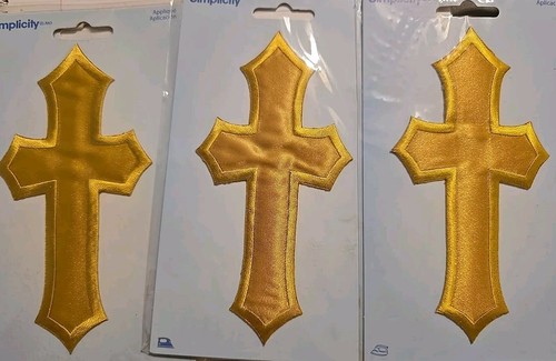 Simplicity Cross Iron On Decal | eBay