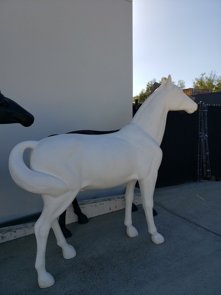 Life-Size Plastic Model Horse | eBay