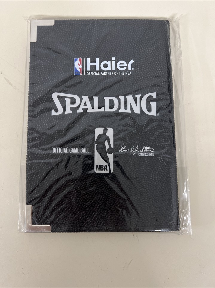 Spalding NBA Game Ball Basketball Portfolio Notebook Folder Coach 9”x 6 ...