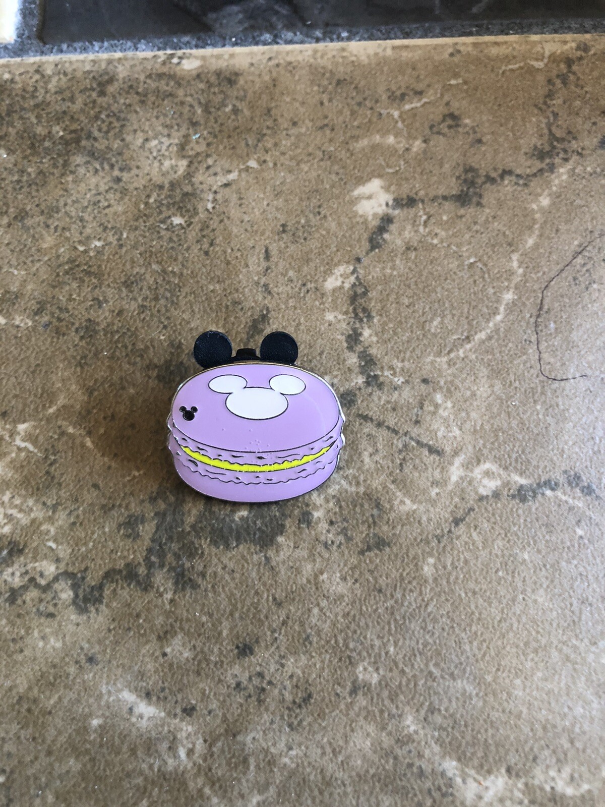 Disney Pin 2015 Hidden Mickey Purple Macaroon Cookie Treat 5 of 5 | eBay