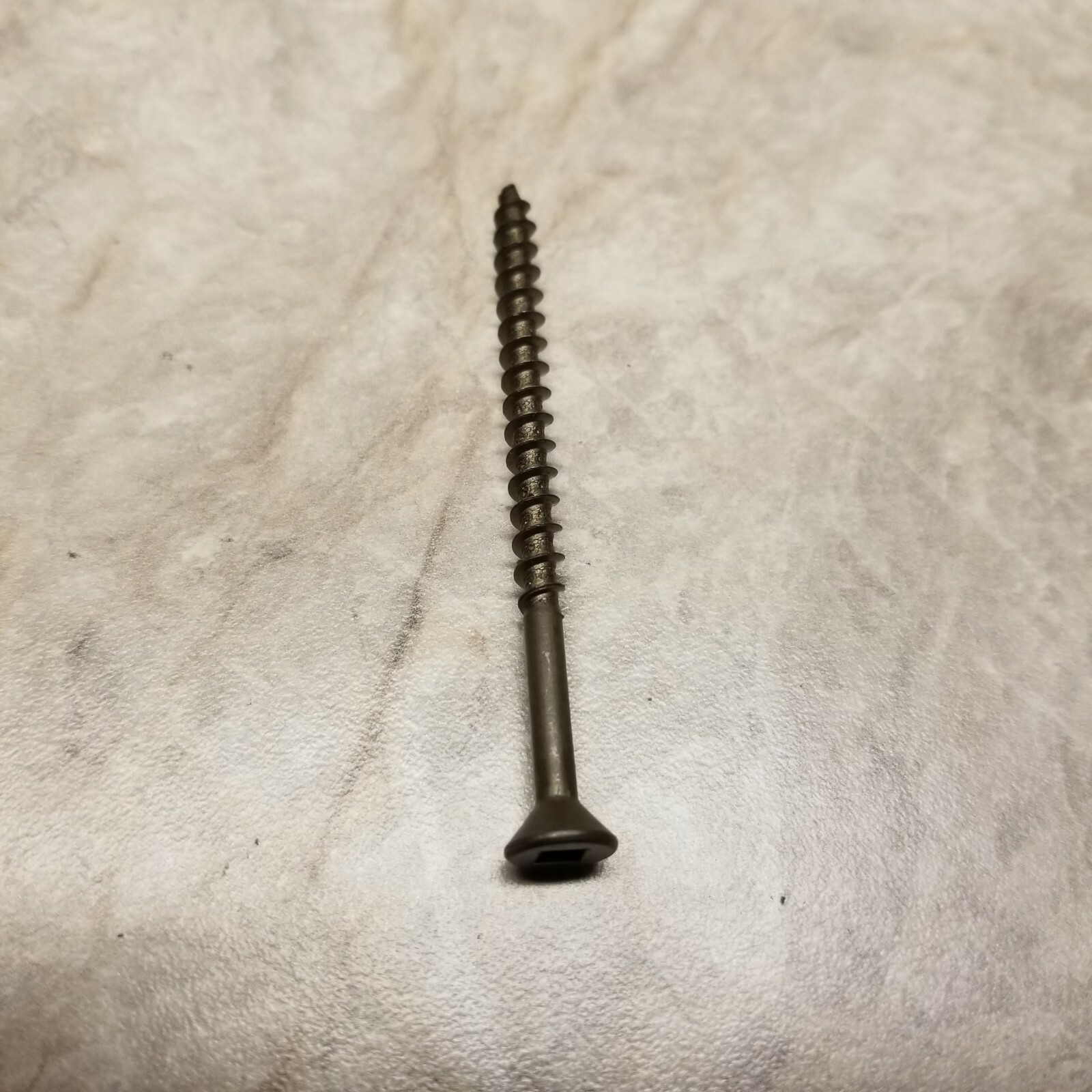 (75 piece) 8 x 2, 2-1/2 Square Flat Head Wood Screws Lubed | eBay