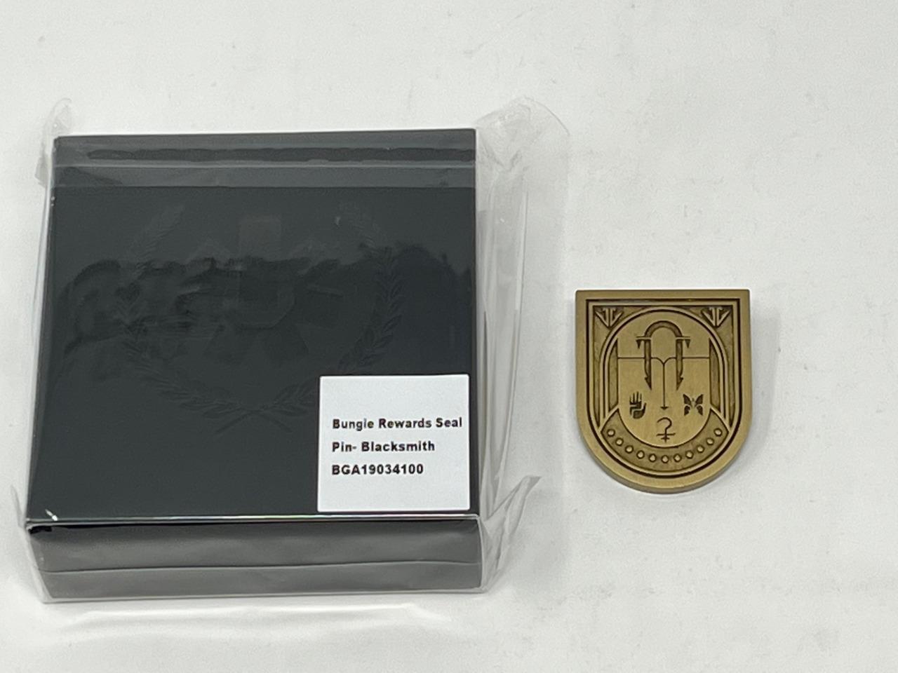 DESTINY 2 BLACKSMITH SEAL COLLECTIBLE MEDALLION PIN! RETIRED! | eBay