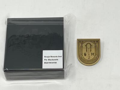 DESTINY 2 BLACKSMITH SEAL COLLECTIBLE MEDALLION PIN! RETIRED! | eBay