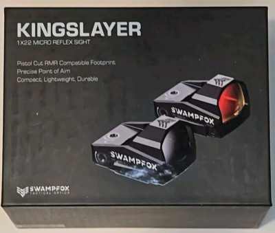 Swampfox Kingslayer 1x22 Red Dot Micro Reflex Sight ~ New 889157000848| eBay