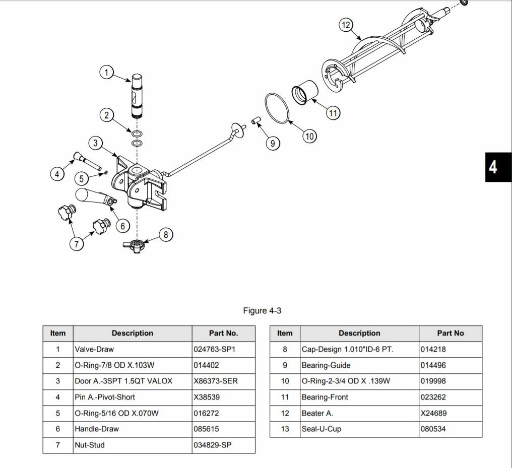 TAYLOR BEATER ASSY FITS MODELS 142, 150, 152, 162, 168 X24689 | eBay UK