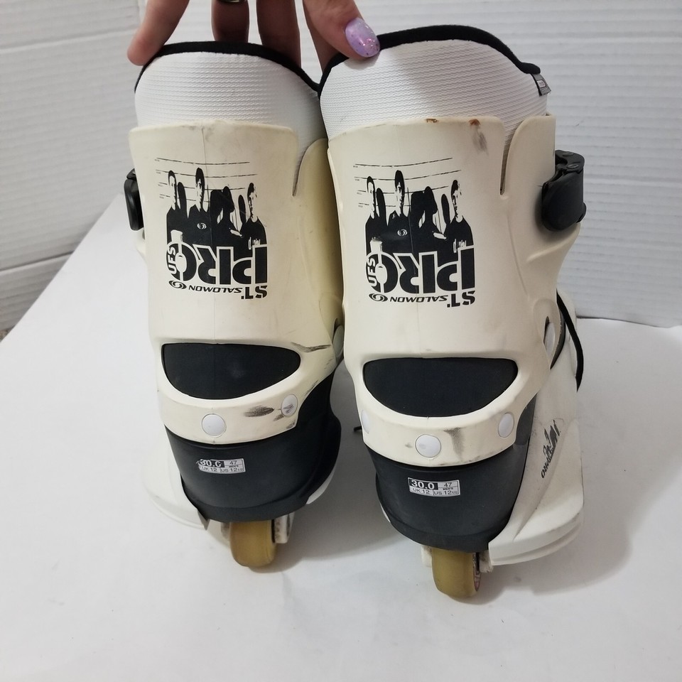 Salomon ST Pro UFS US Size 12.5 Widebody Aggressive Inline Skates | eBay