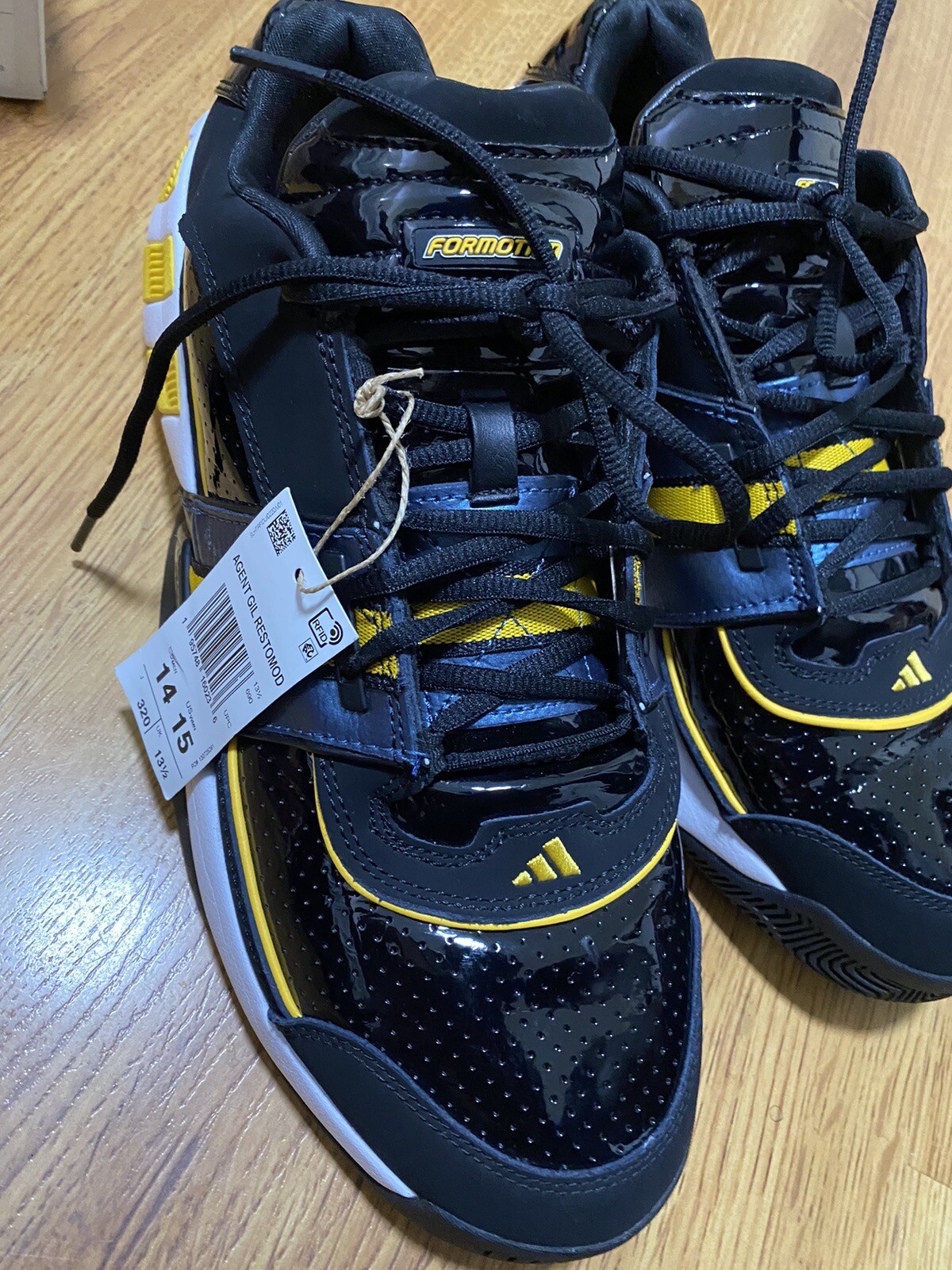 Size 14 - adidas Gil Zero Restomod Black Bold Gold for sale online | eBay